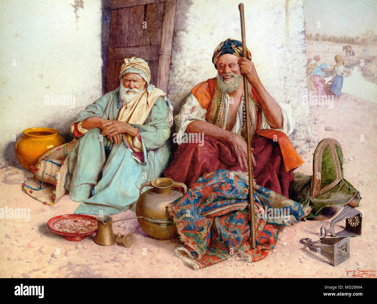 Arab merchants hi-res stock photography and images - Alamy
