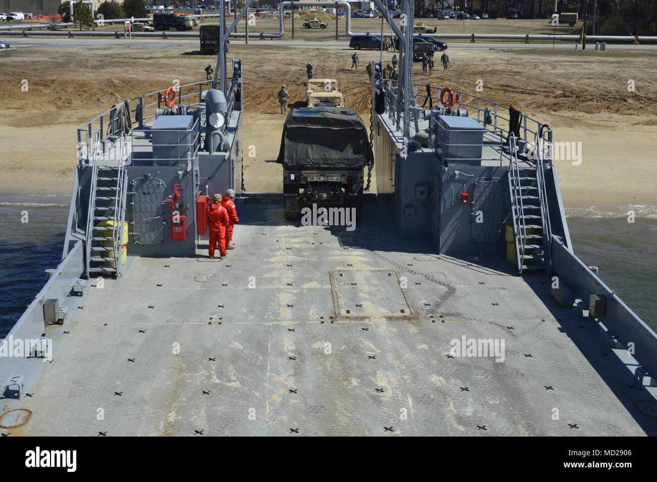 U.S. Army Soldiers with the, 97th Transportation Company (Heavy Boat ...