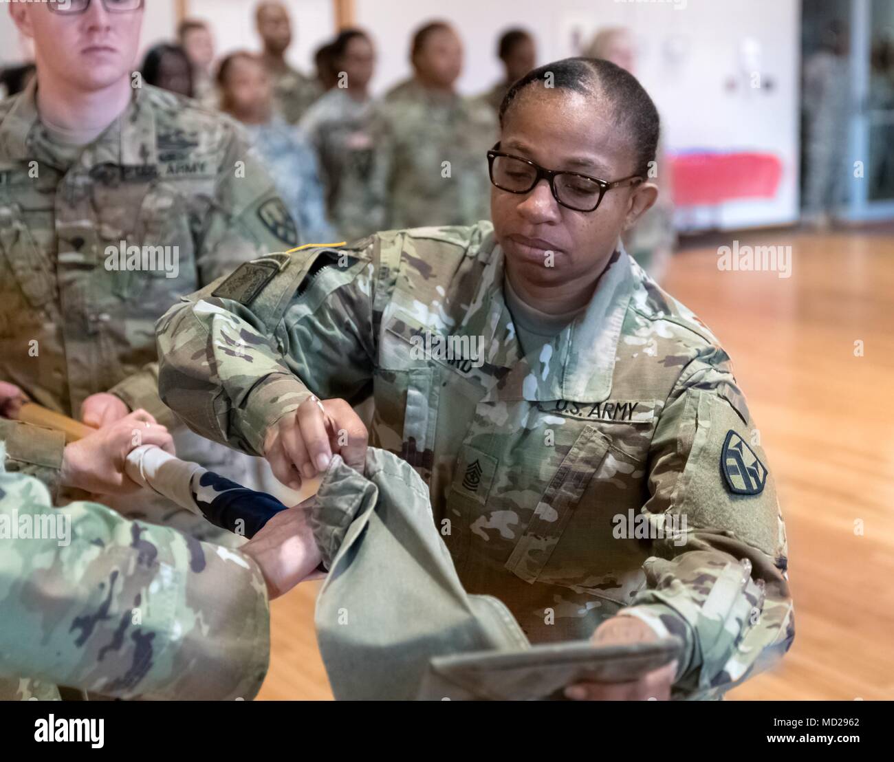 U.S. Army Sgt. Maj. Sarah B. Howard, 310th Human Resources Sustainment ...