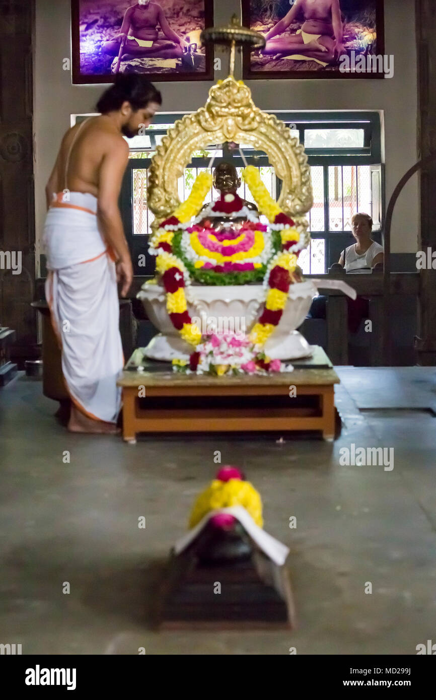 Ashram of Sri Ramana Maharshi, Tiruvannamalai, Tamil Nadu, India ...