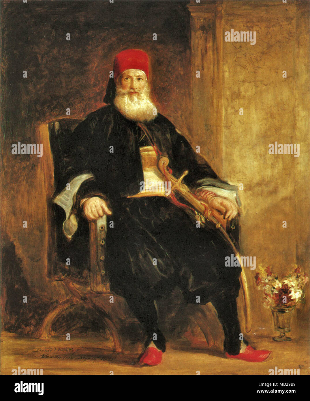 Muhammad ali pasha painting hi-res stock photography and images - Alamy