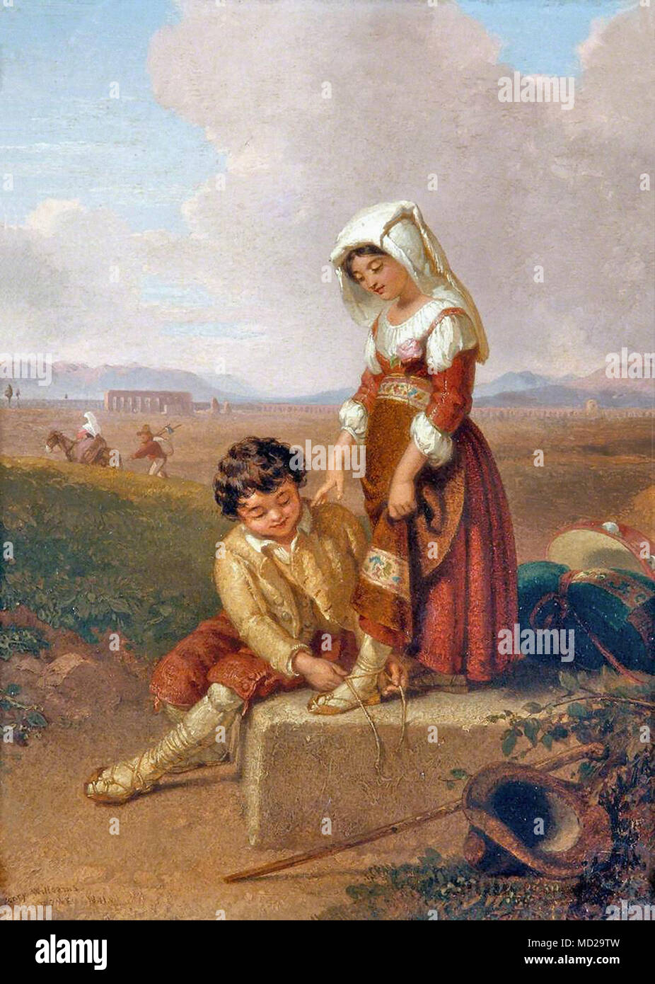 Italian peasant hi-res stock photography and images - Alamy