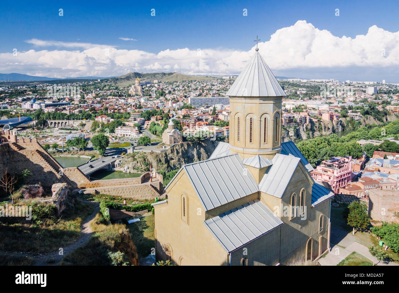 Cityscape tbilisi georgia seen hi-res stock photography and images - Alamy