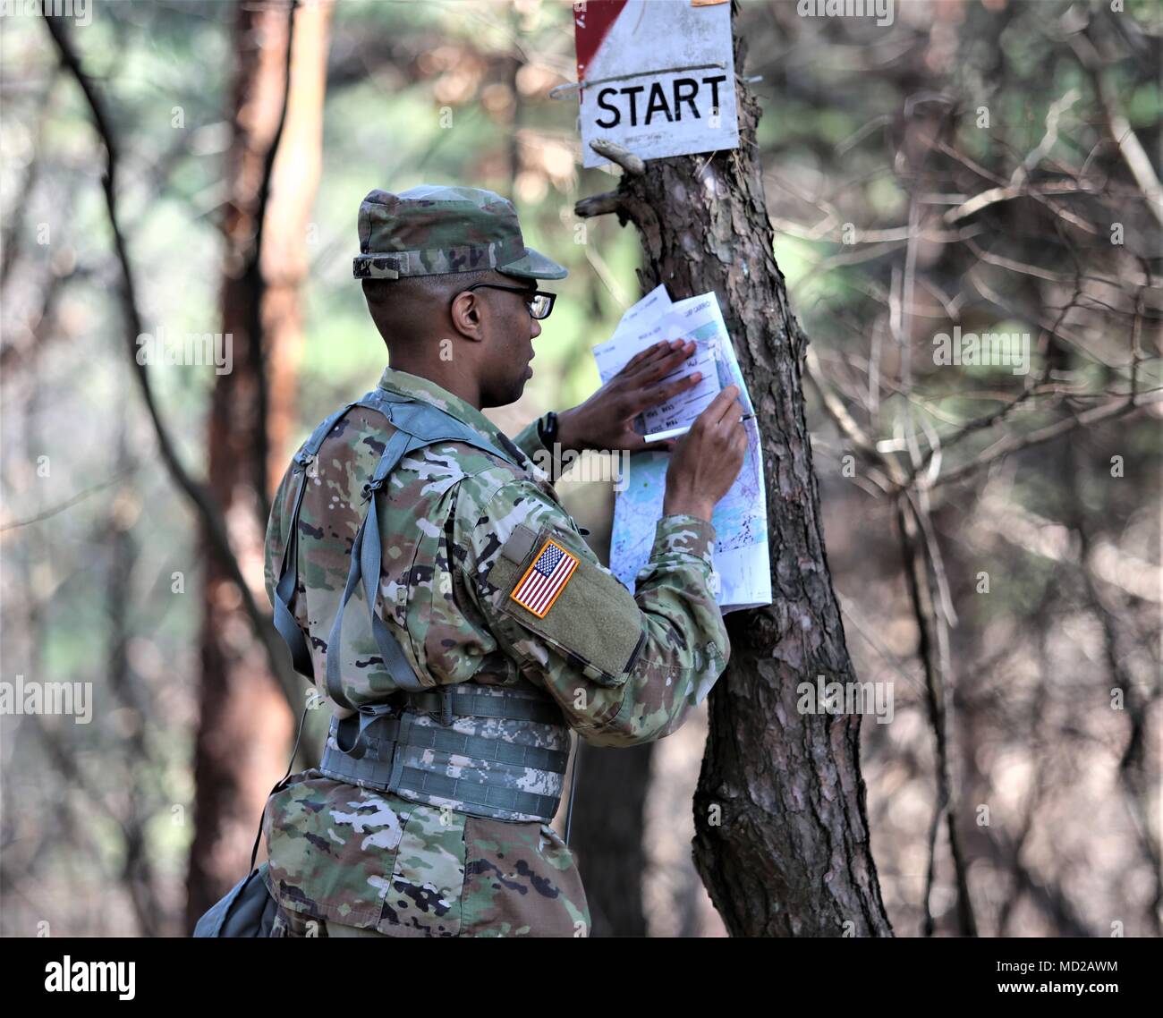 Pfc. Demarious Quick, an information technology specialist with ...
