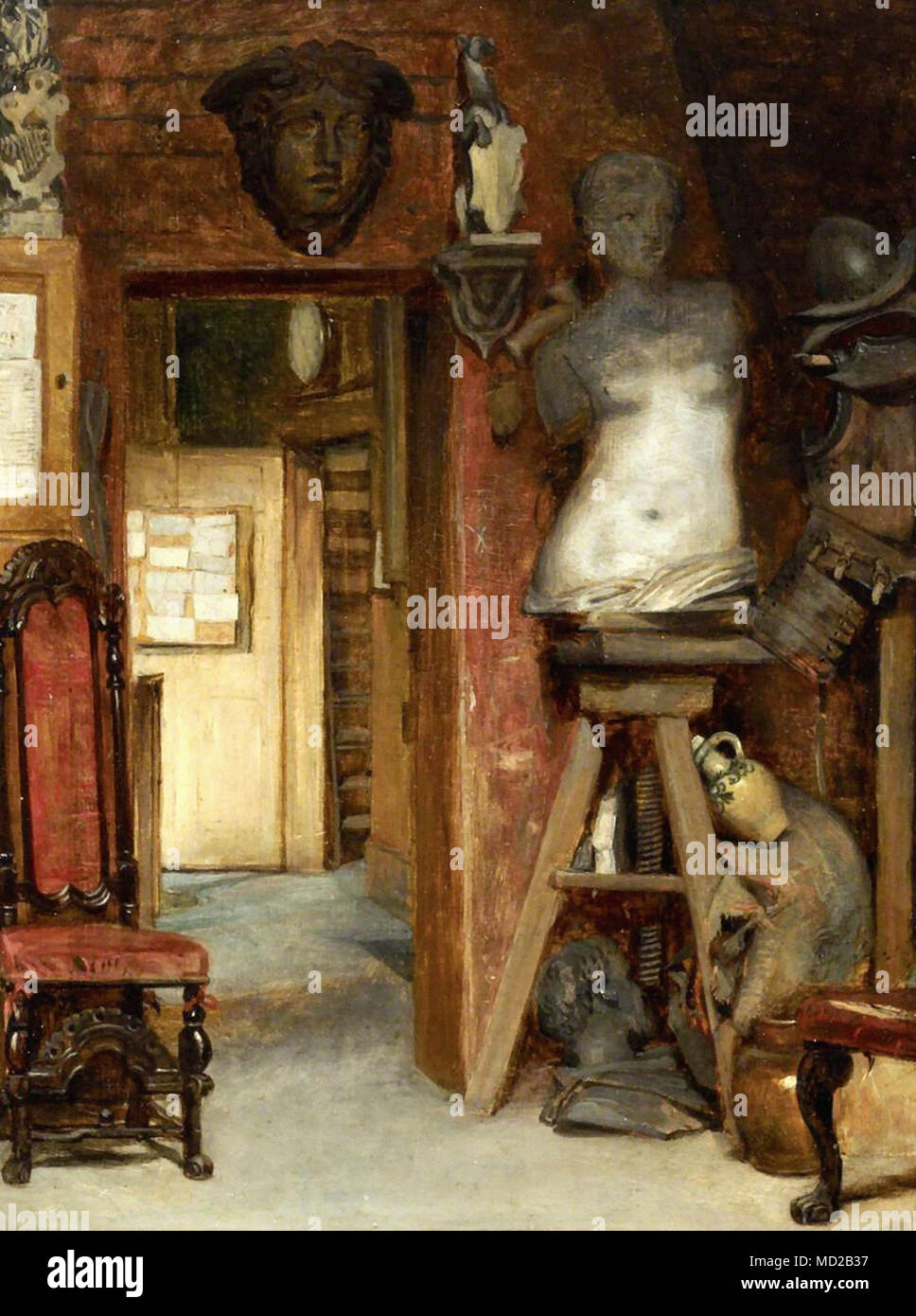 Wingfield James Digman - John Birnie Philip's Studio Manresa Road Stock ...