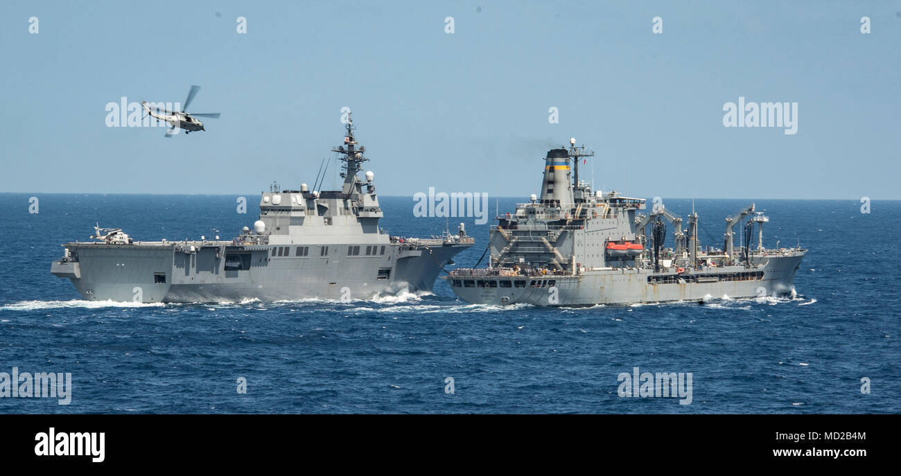 180314-N-LO978-0910 PACIFIC OCEAN (March 14, 2018) The Henry J. Kaiser ...