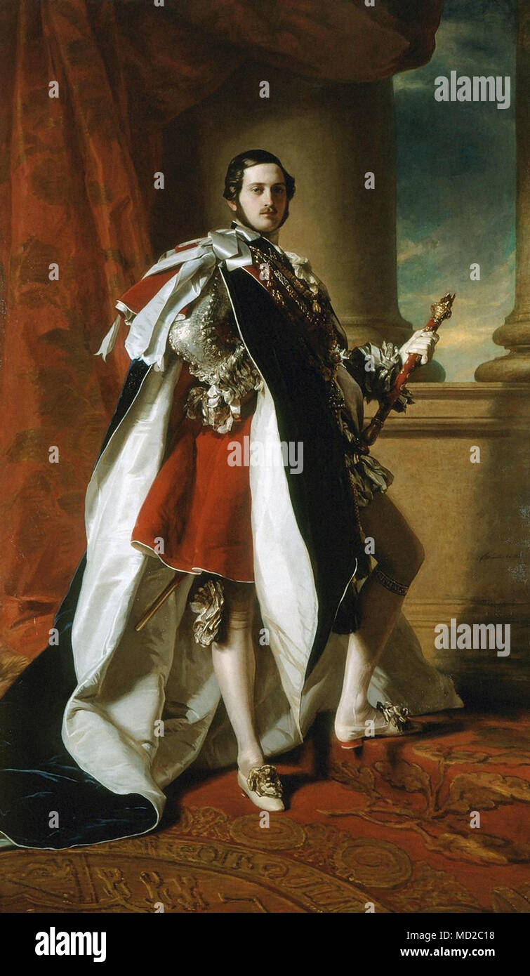 Winterhalter Franz Xavier - Prince Albert 2 Stock Photo - Alamy