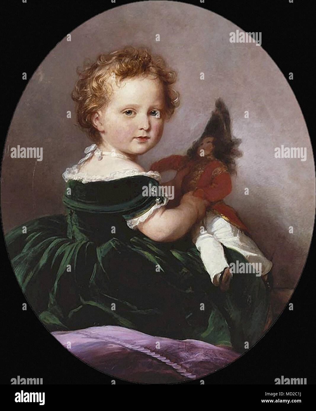 Winterhalter Franz Xavier - Prince Arthur 1 Stock Photo - Alamy