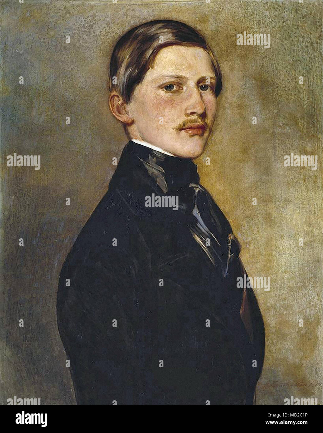 Winterhalter Franz Xavier - Prince Frederick William of Prussia Stock ...
