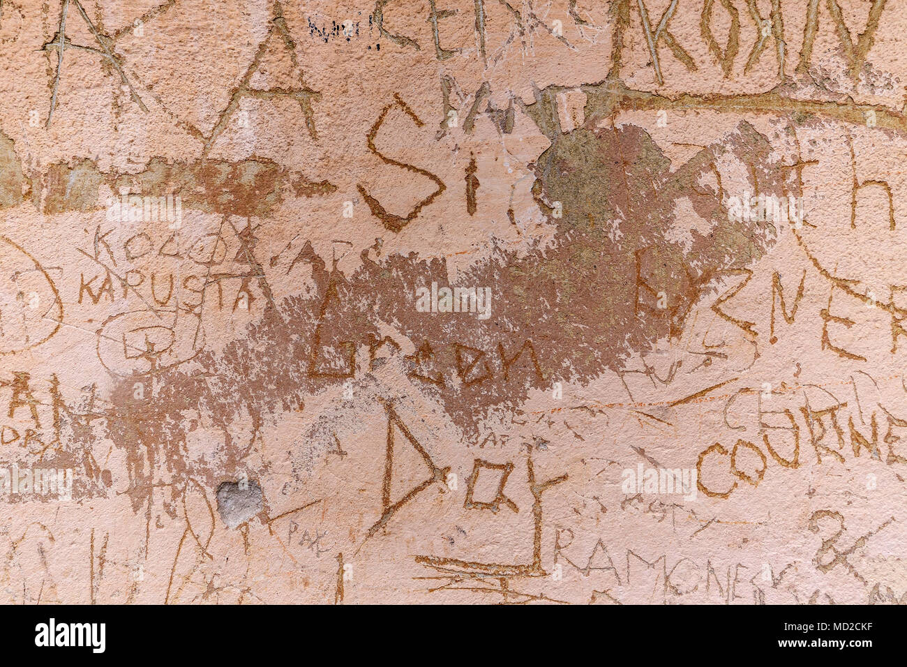 Old dirty plaster wall background Stock Photo - Alamy