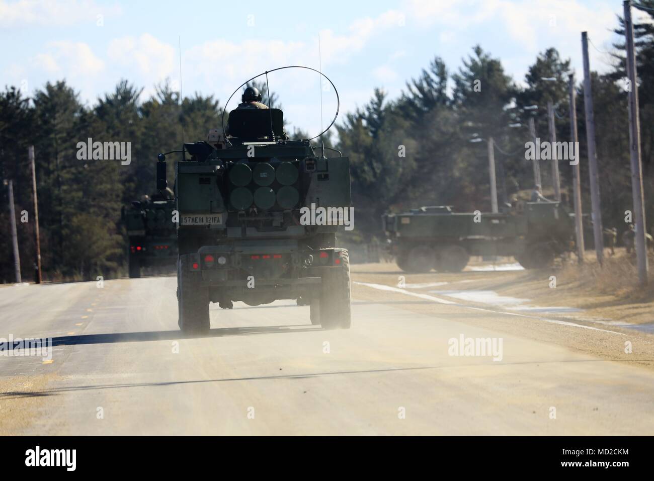 Students in reclassification training for the Army’s 13M military ...