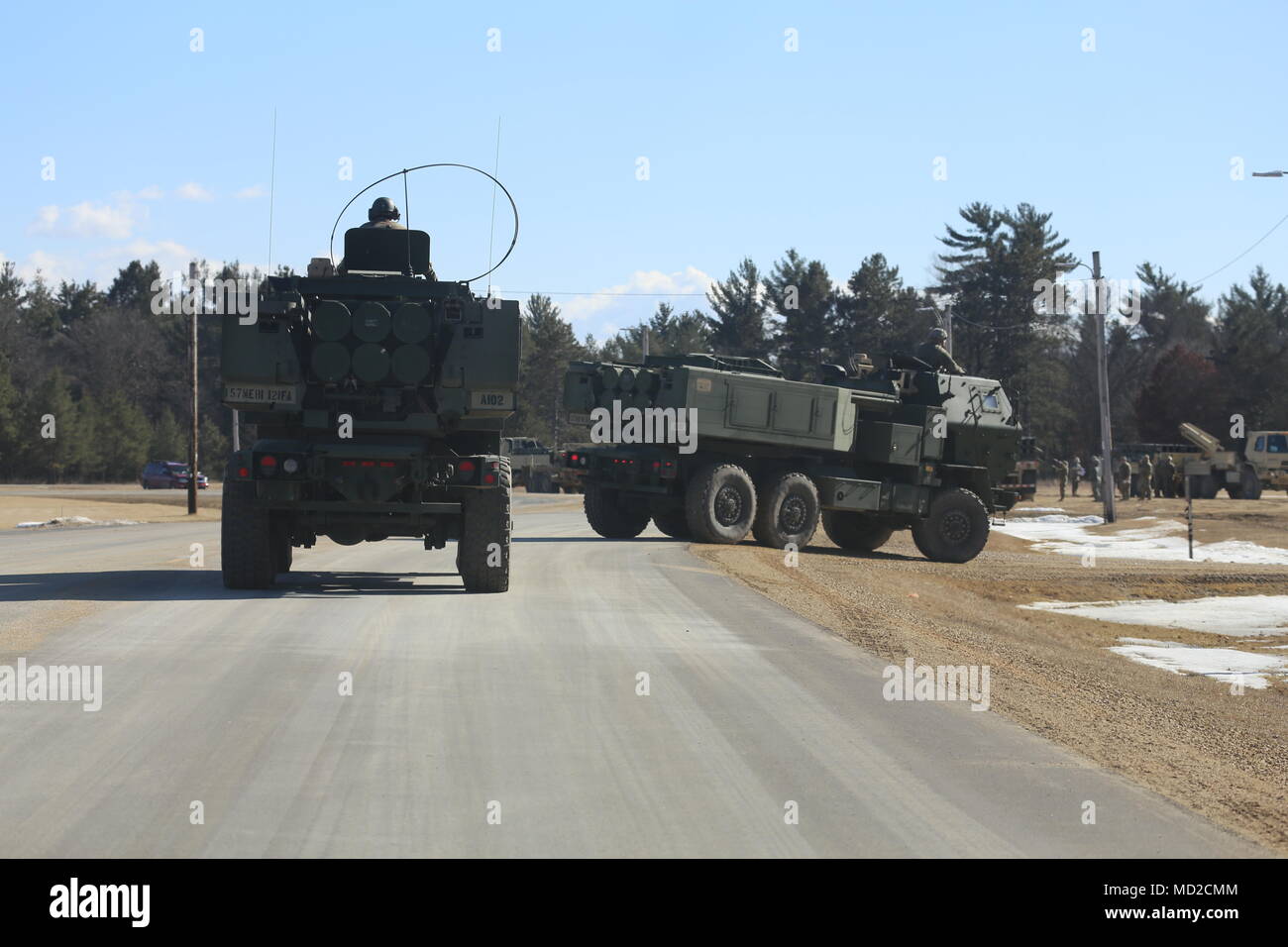 Students in reclassification training for the Army’s 13M military ...