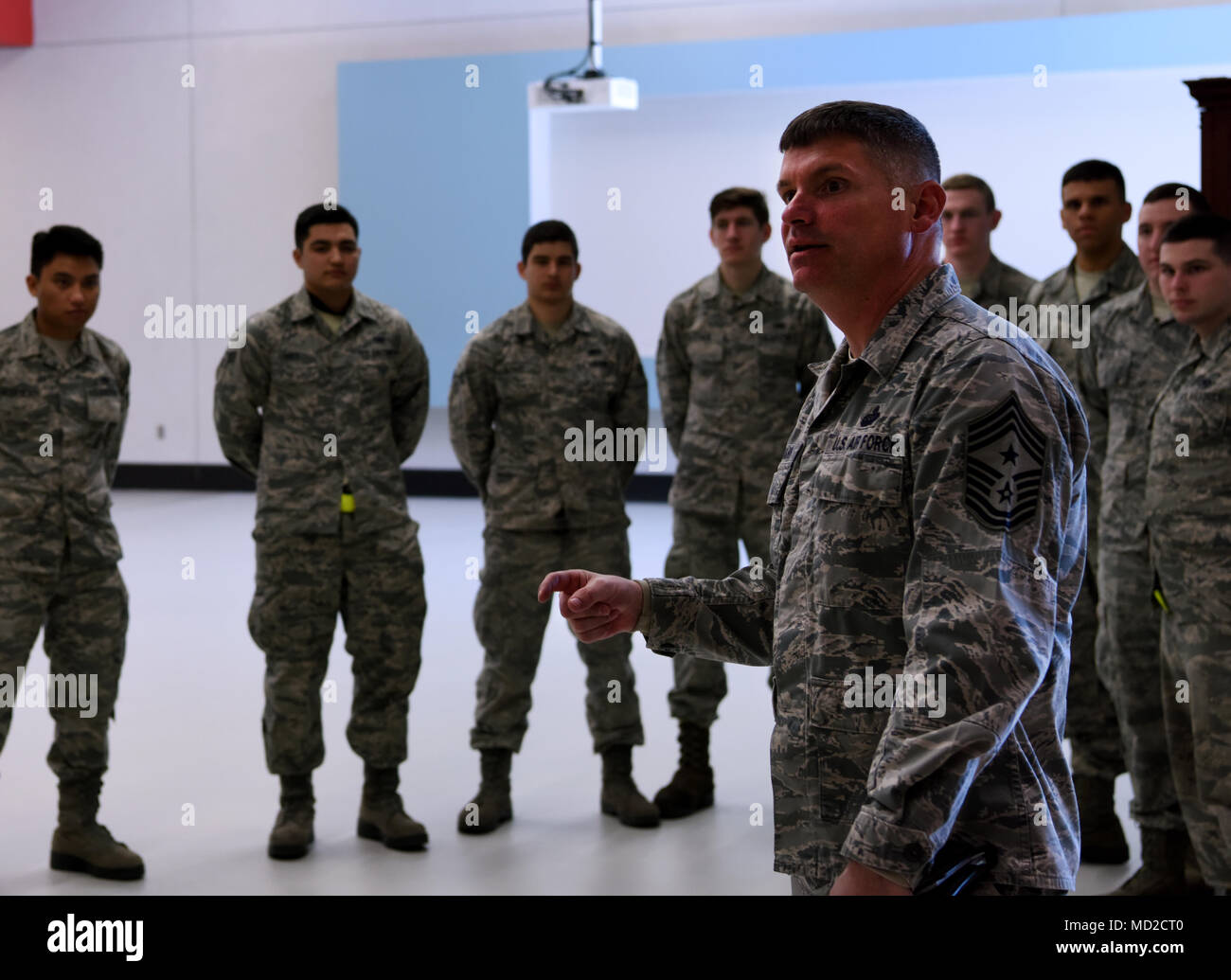 Cmsgt mcmahon hi-res stock photography and images - Alamy