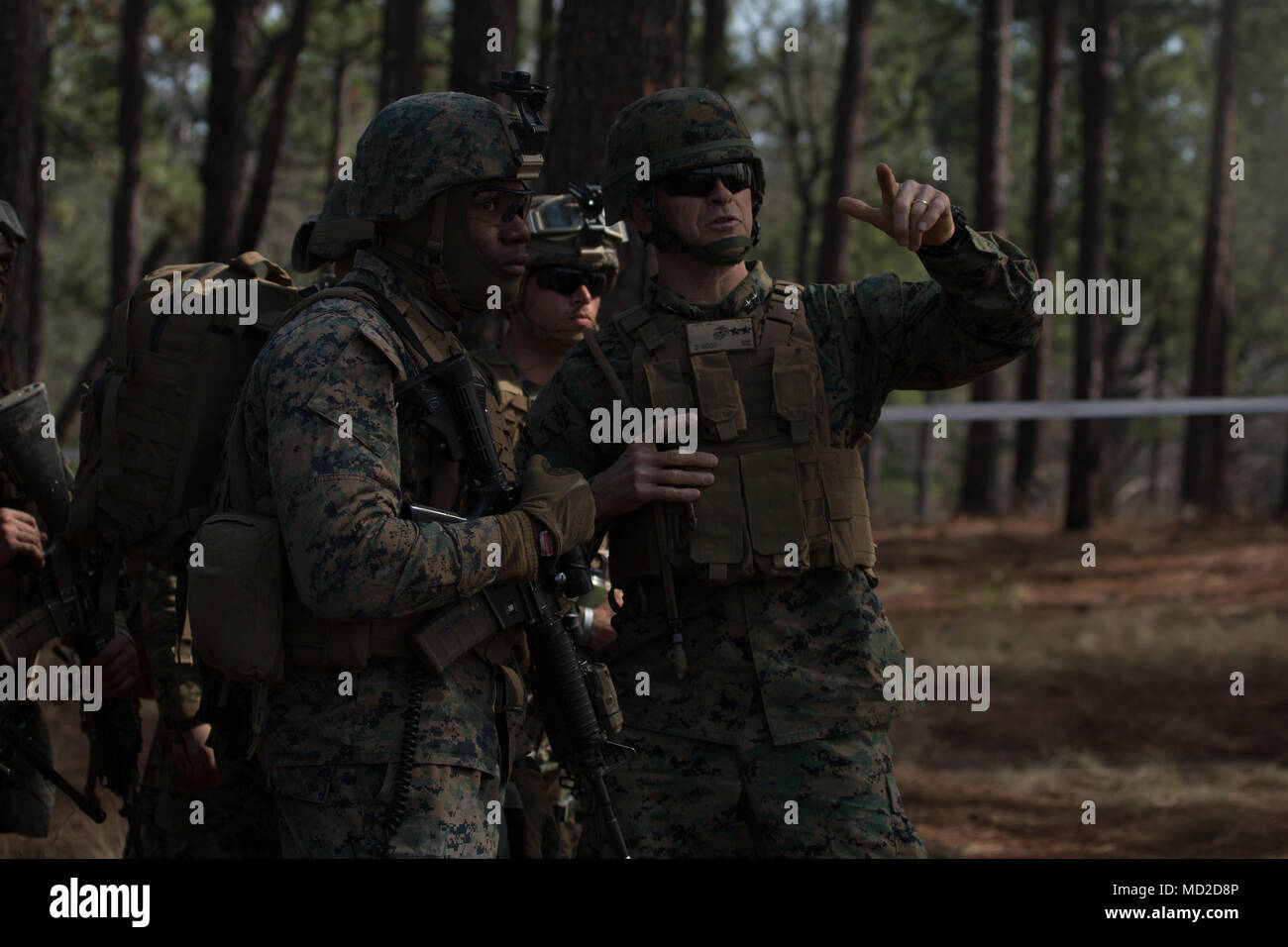 U.S Marines Maj. General John K. Love 2nd Marine Division (2d MARDIV ...