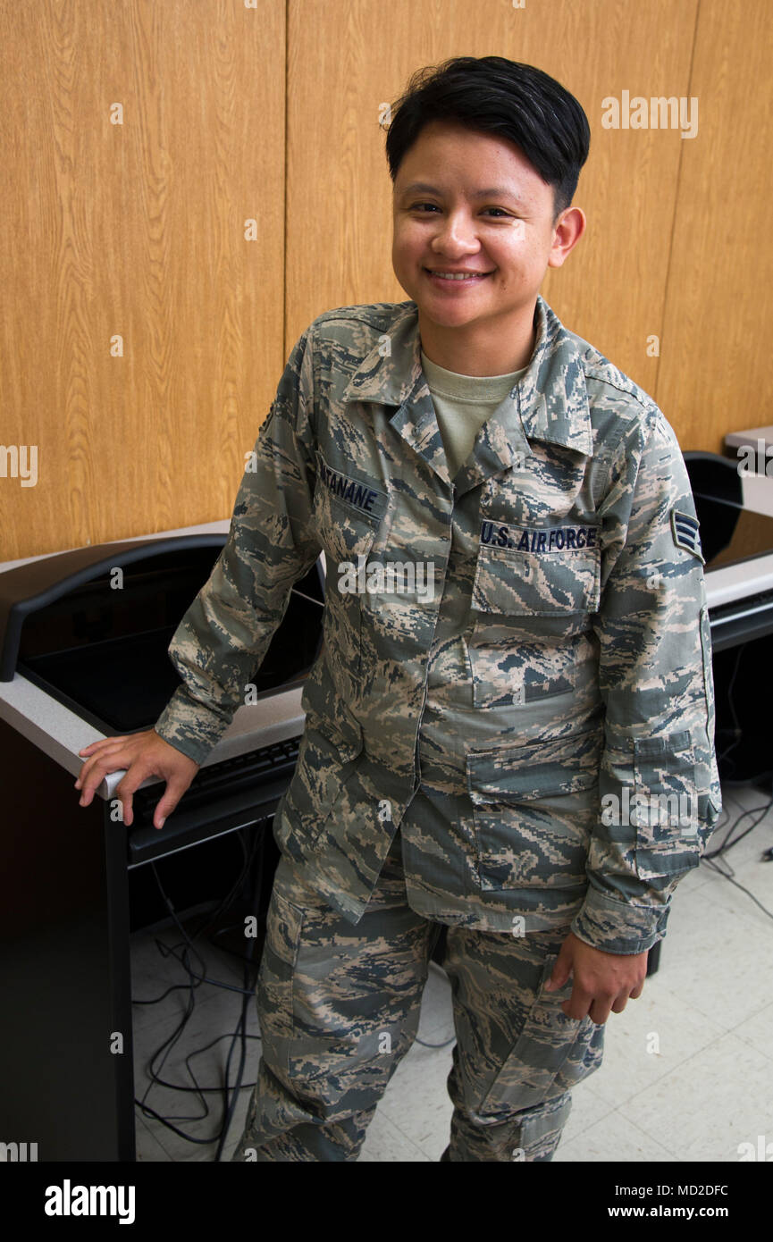 U.S. Air Force Senior Airman Jamie Matanane, a Reserve Citizen Airman ...