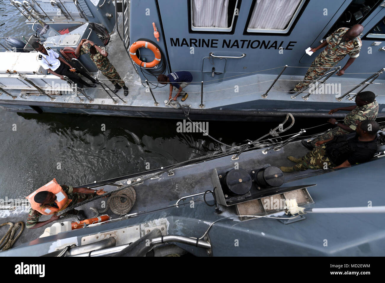 Gabonese navy sailors hi-res stock photography and images - Alamy