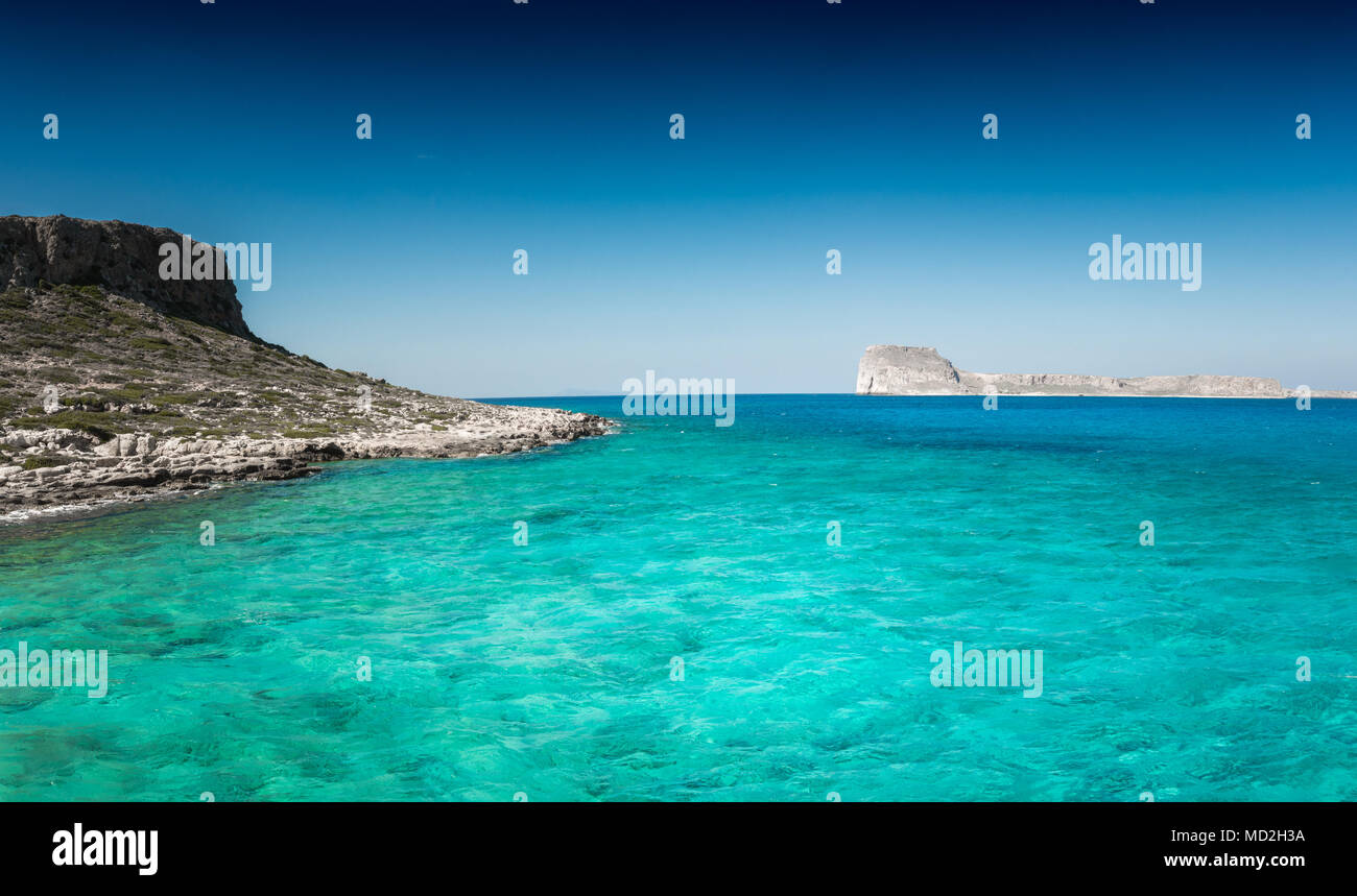 Scenic view Greek Island, Crete, Greece Stock Photo - Alamy