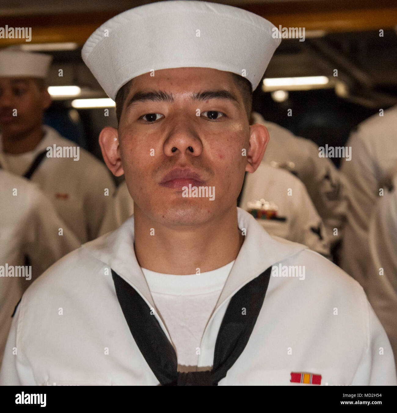 ATLANTIC OCEAN (March 26, 2018) Personnel Specialist Seaman Apprentice ...