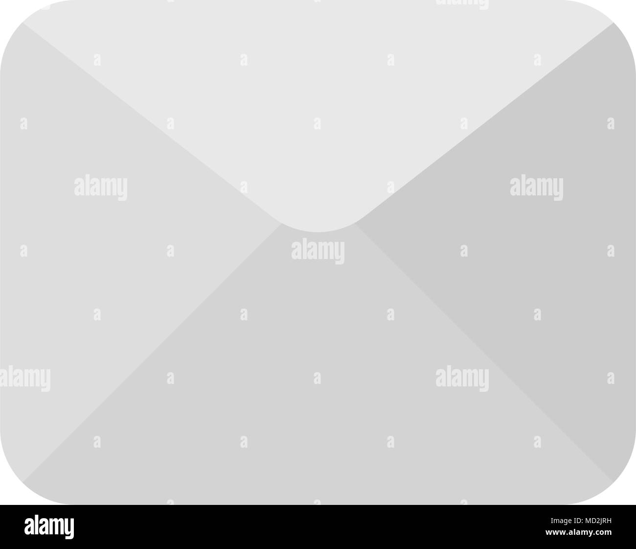 message icon, envelope icon. vector illustration flat style Stock ...