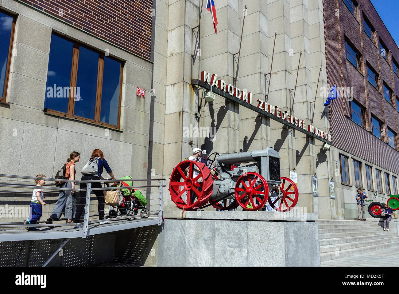 National Agricultural Museum Prague Letna Czech Republic Stock Photo ...