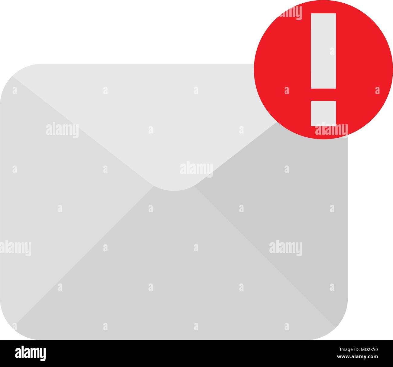 Spam message icon. vector illustration. flat style Stock Vector Image ...