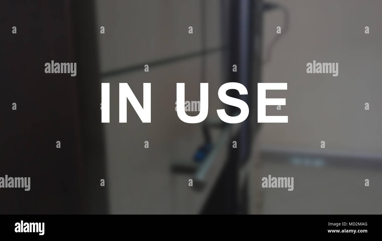 In use word with blurring business background Stock Photo - Alamy