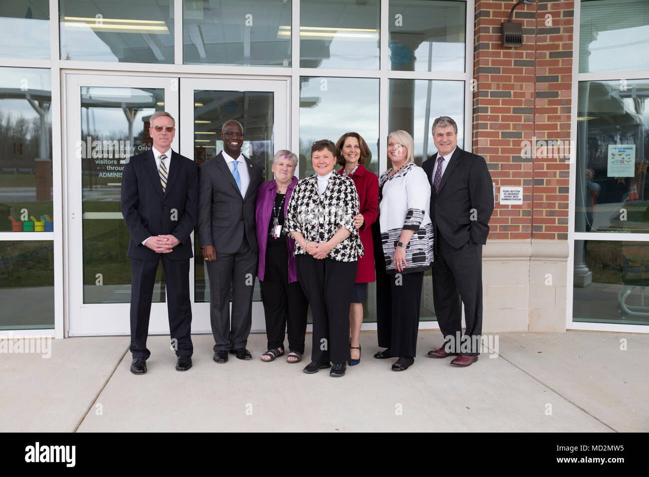 First Lady of Virginia, Pamela Northam tours Crossroads Elementary ...