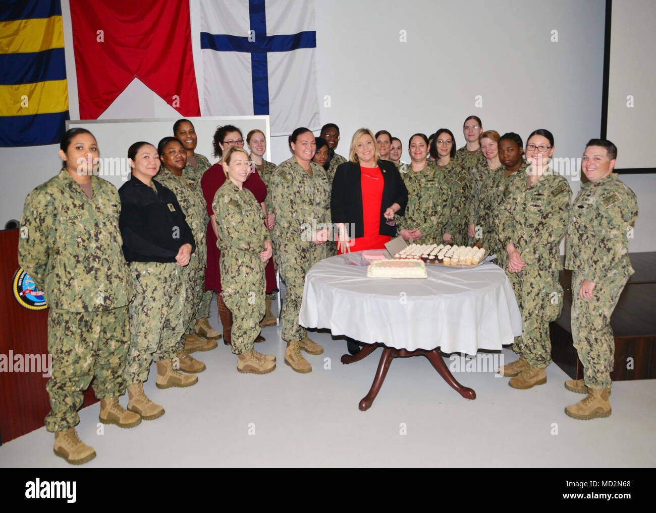 WILLIAMSBURG, Va (March 28, 2018) - Emily Brewer, a member of the ...