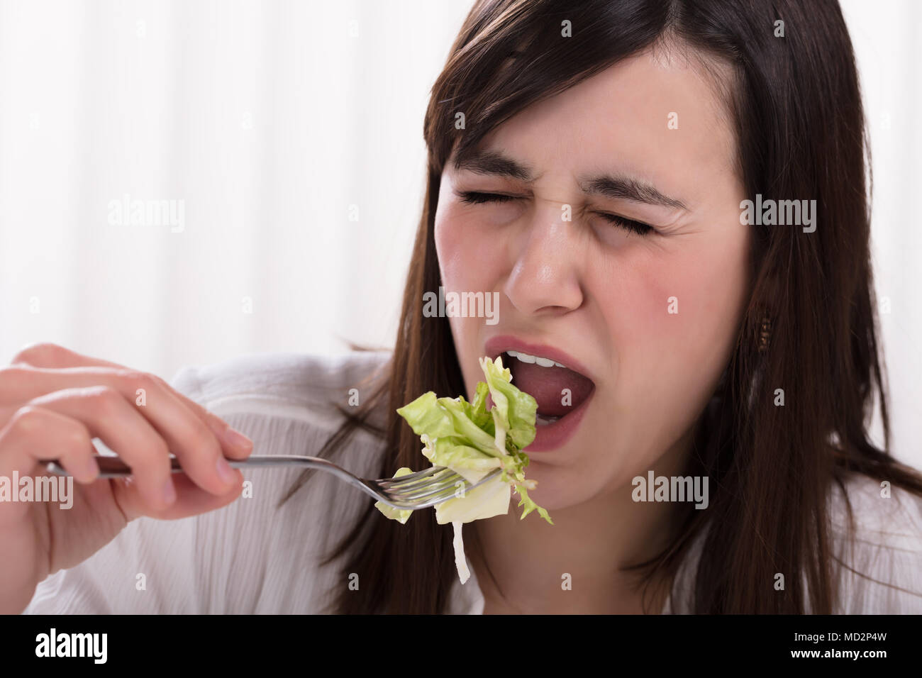 One woman eating gourmet hi-res stock photography and images - Alamy