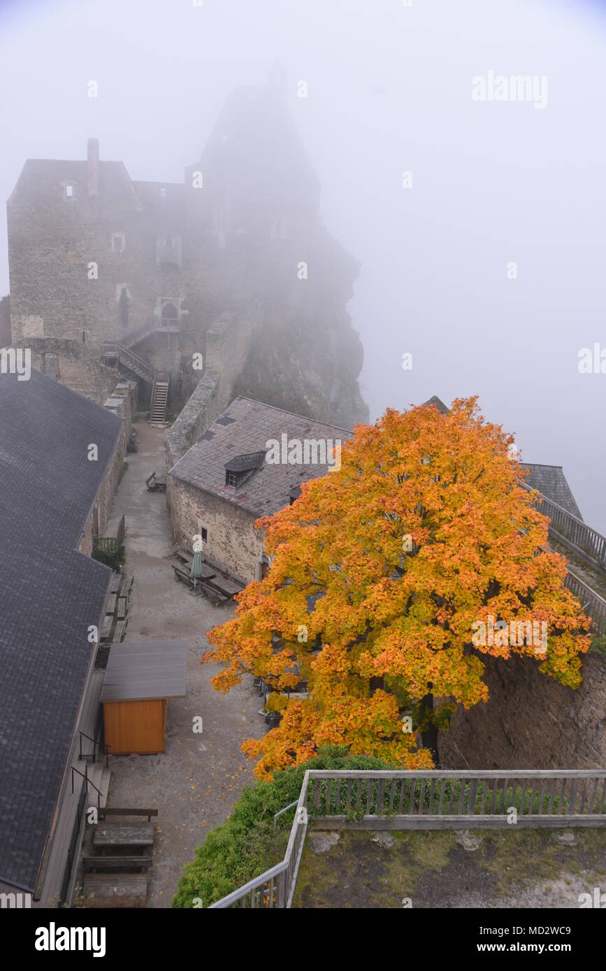 Castle Burgruine Aggstein Stock Photo - Alamy