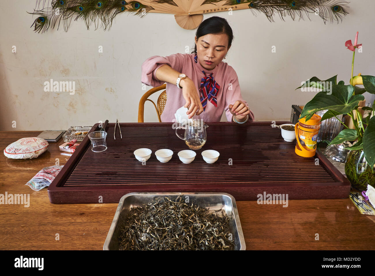 Tea shop china hi-res stock photography and images - Alamy