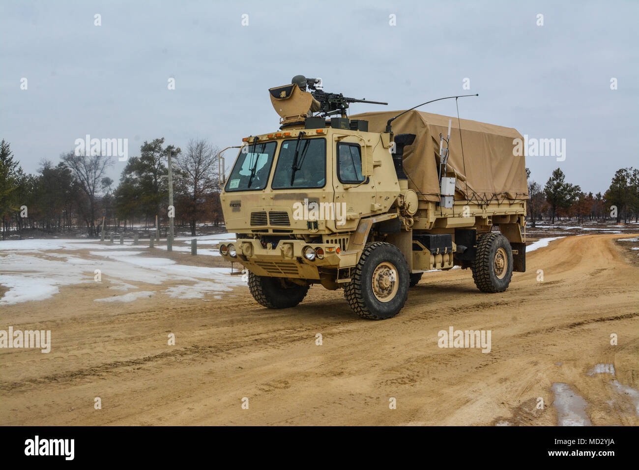 U.S. Army Reserve Troop List Unit Soldiers drive a Light Medium ...