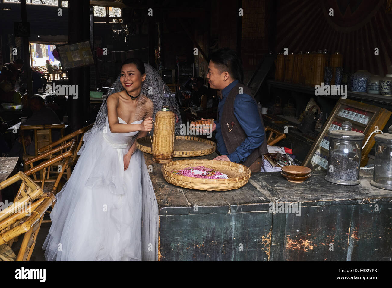 Old tea house hi-res stock photography and images - Alamy