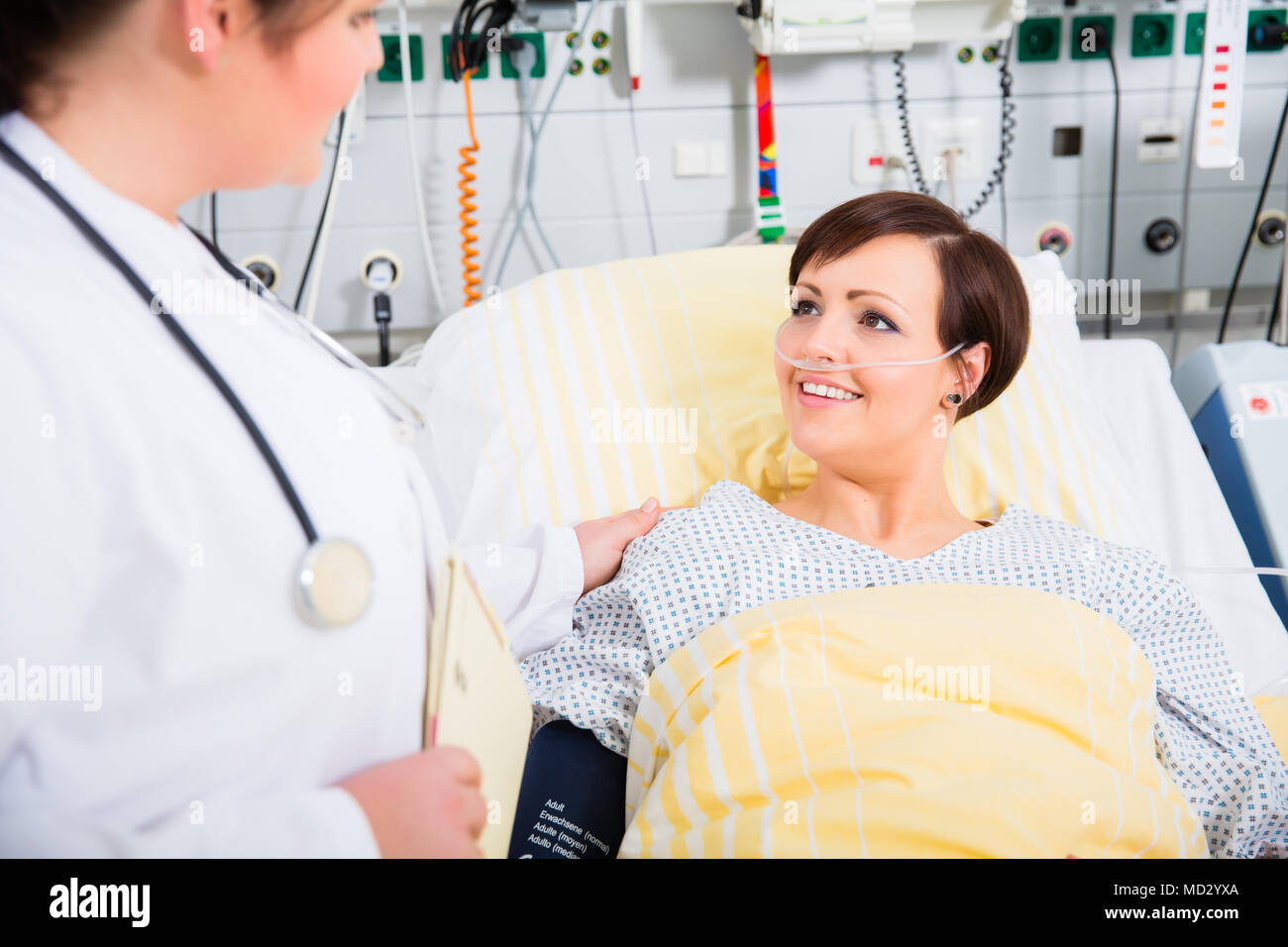 The doctors examination room and the sickbay hi-res stock photography ...