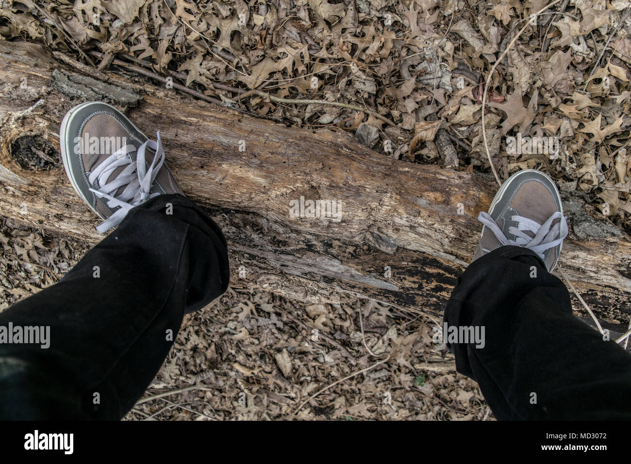 Feet, And Ground Stock Photo - Alamy
