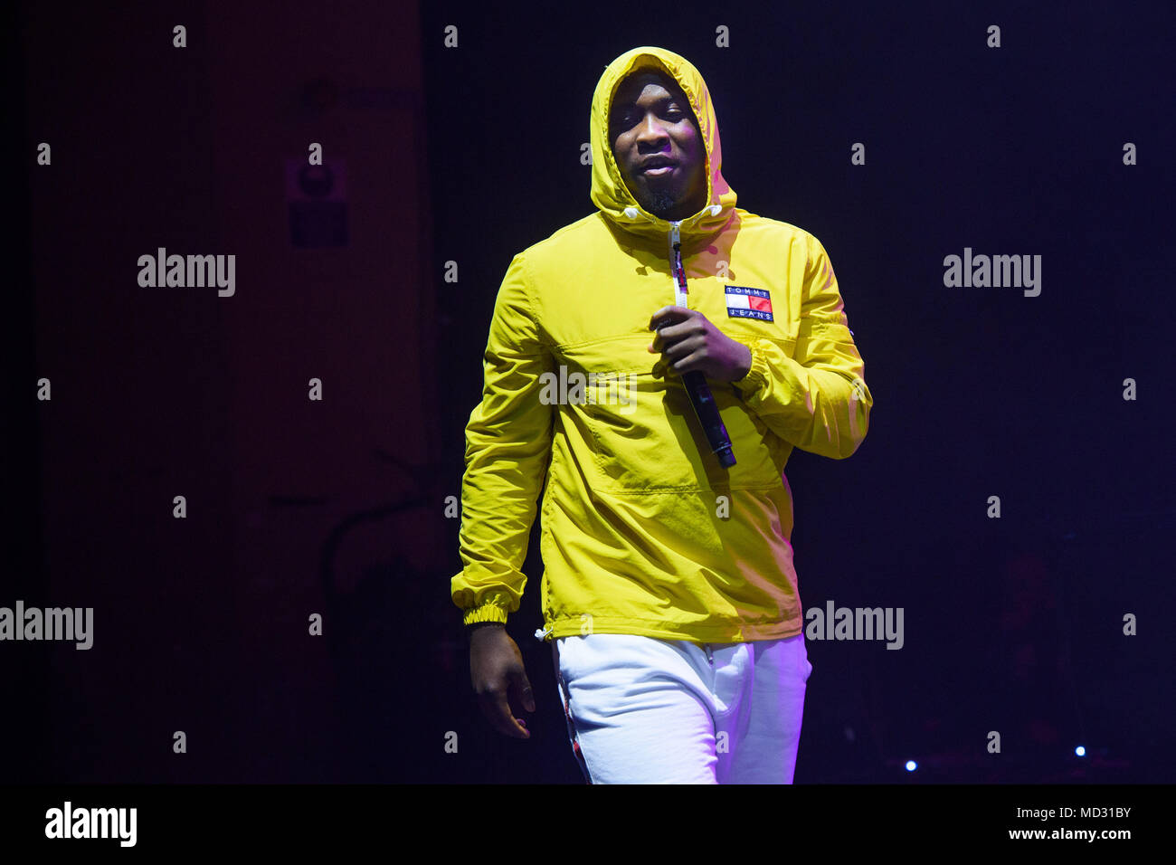 Kojo Funds performing at the Global Citizen Live event held at the 02 ...