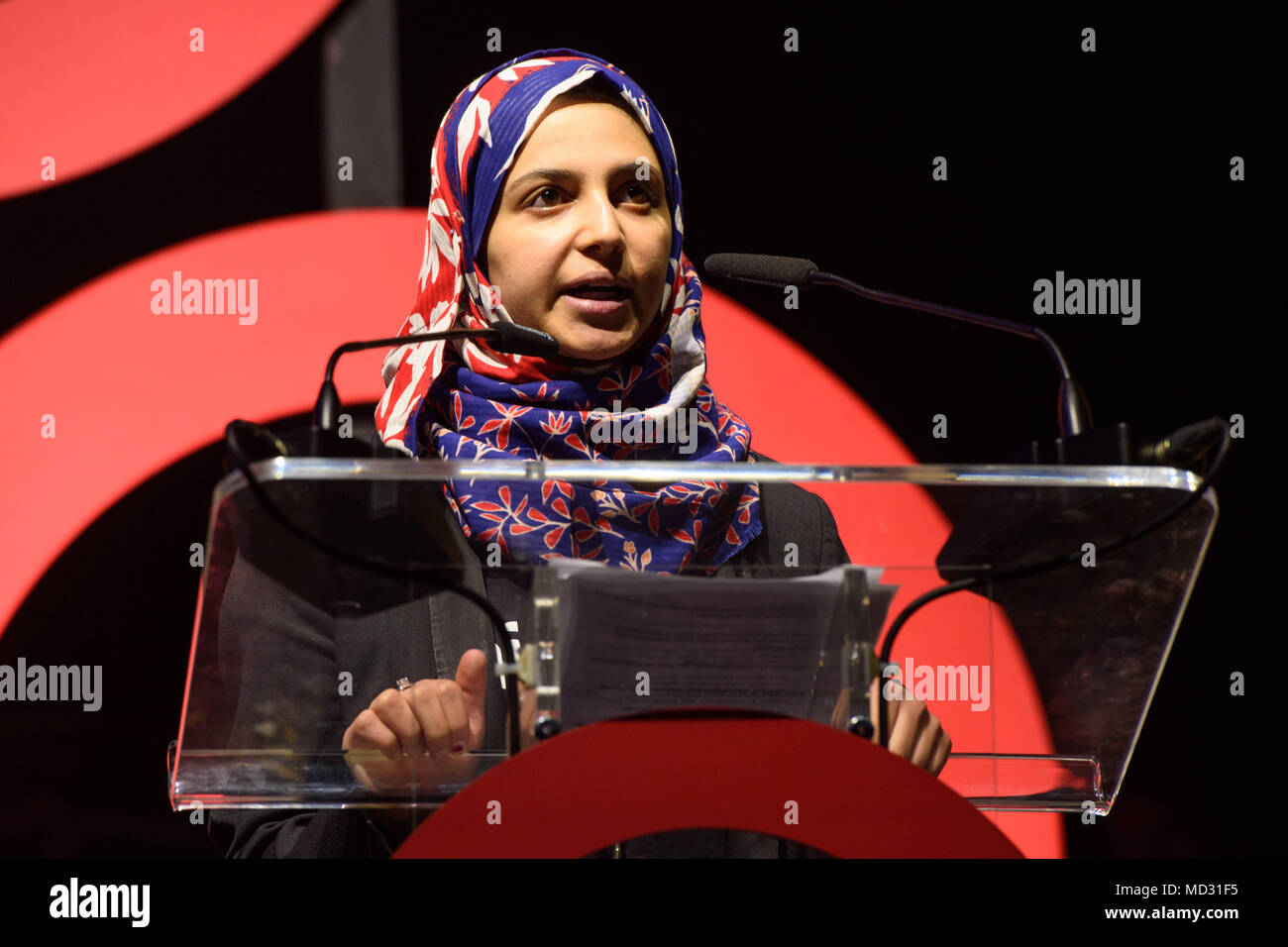 Muzoon almellehan hi-res stock photography and images - Alamy