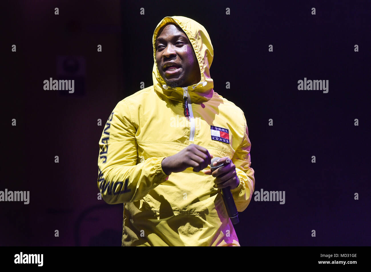 Kojo Funds performing at the Global Citizen Live event held at the 02 ...