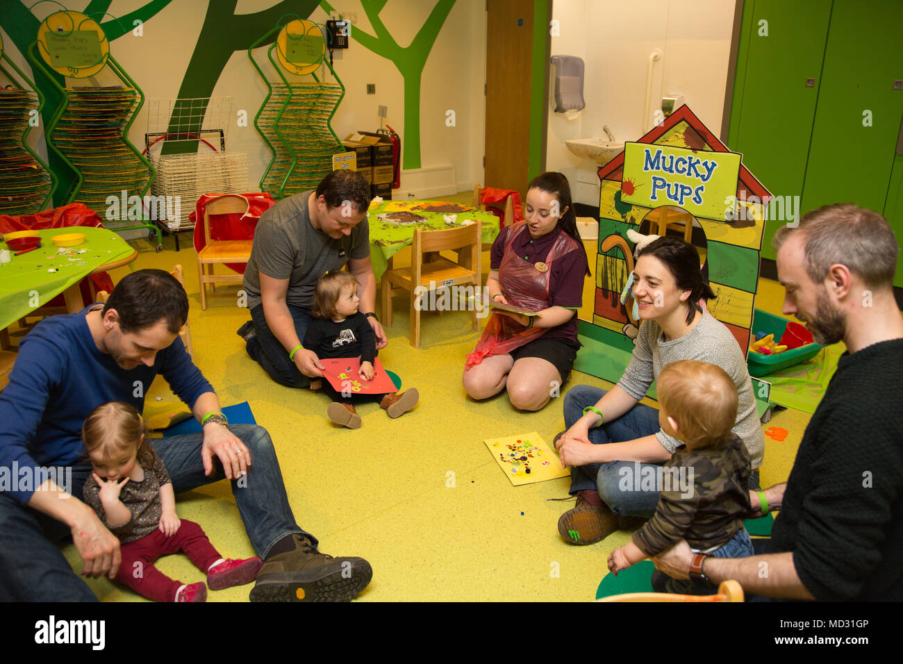 Sitting on dads lap hi-res stock photography and images - Alamy