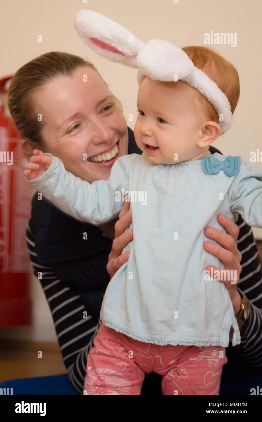 Mother and Baby Group Stock Photo - Alamy