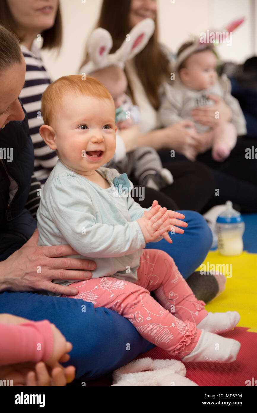 Mother and Baby Group Stock Photo - Alamy