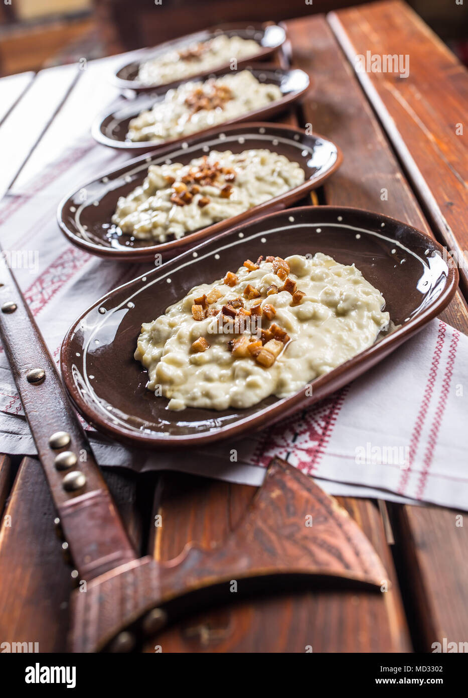 Bryndzove halusky hi-res stock photography and images - Alamy