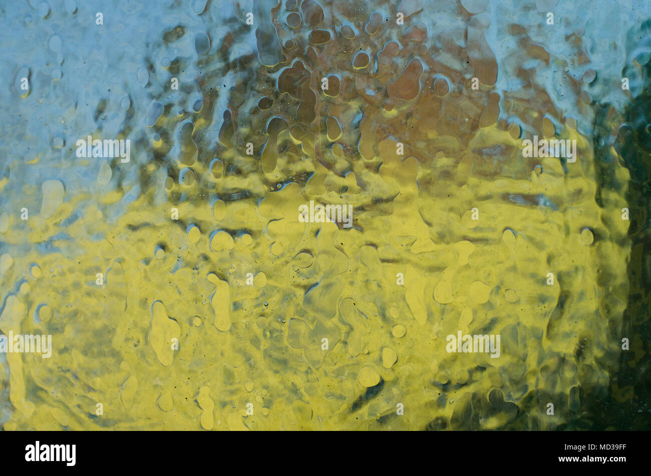 Ice covered window glass background texture Stock Photo - Alamy