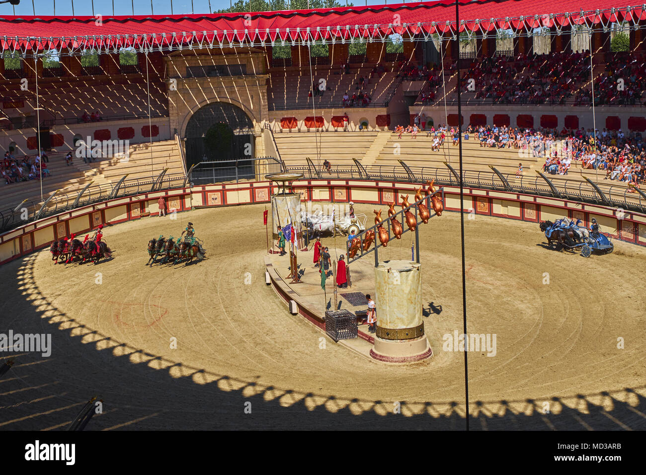France, Vendée, Les Epesses, Parc du Puy du Fou Stock Photo - Alamy