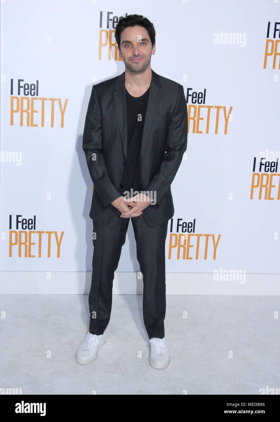 Los Angeles, USA. 17th Apr, 2018. Actor Paul W. Downs attends the World ...