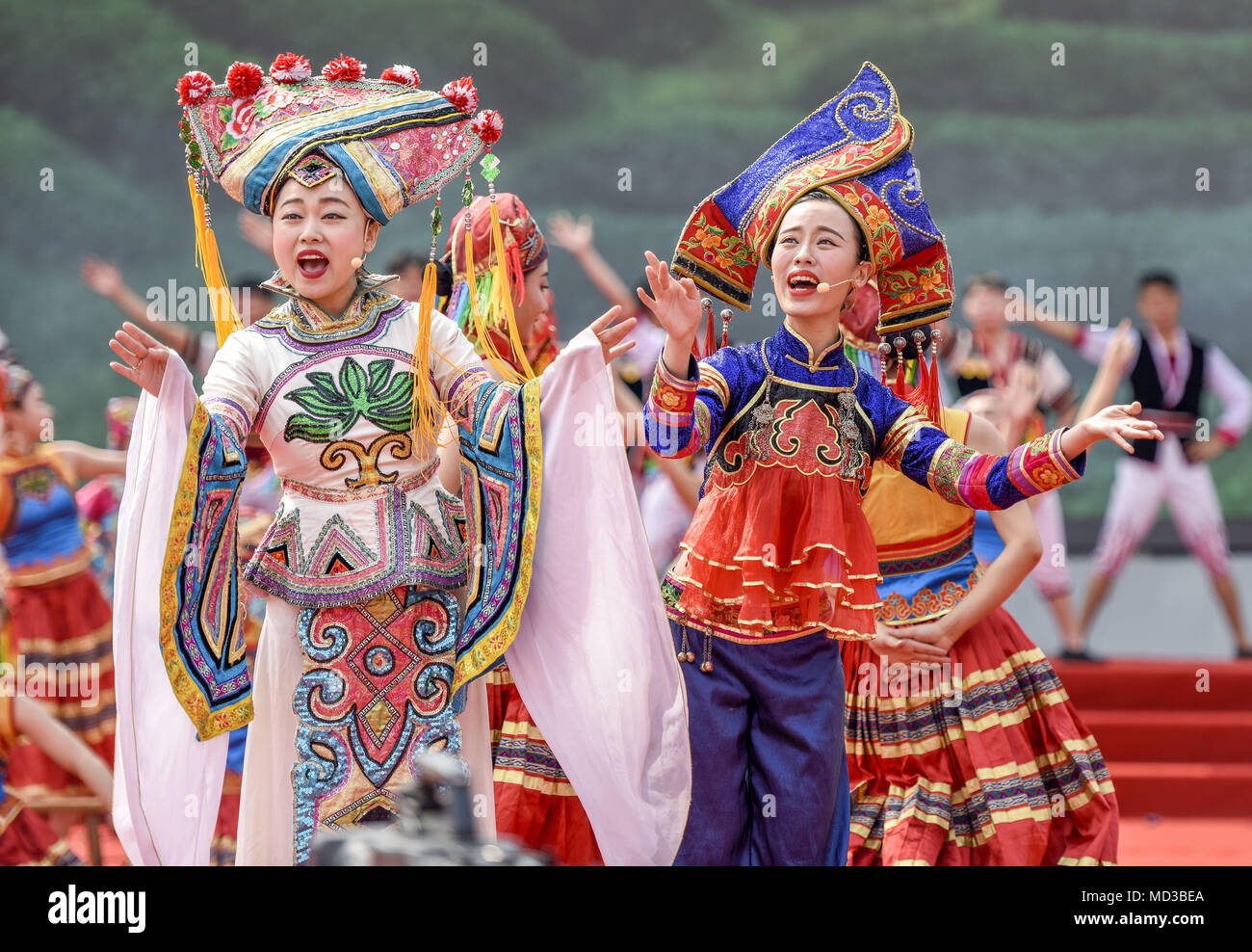 Nanning, Nanning, China. 18th Apr, 2018. Nanning, CHINA-18th April 2018 ...