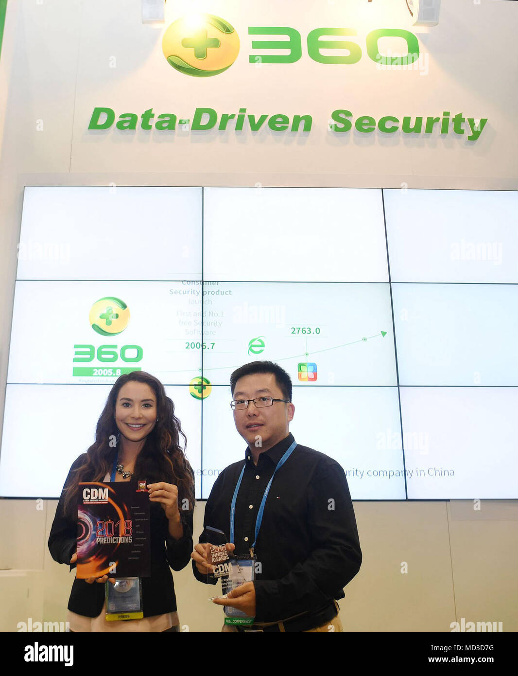 San Francisco, USA. 17th Apr, 2018. Cyber Defense Magazine (CDM ...