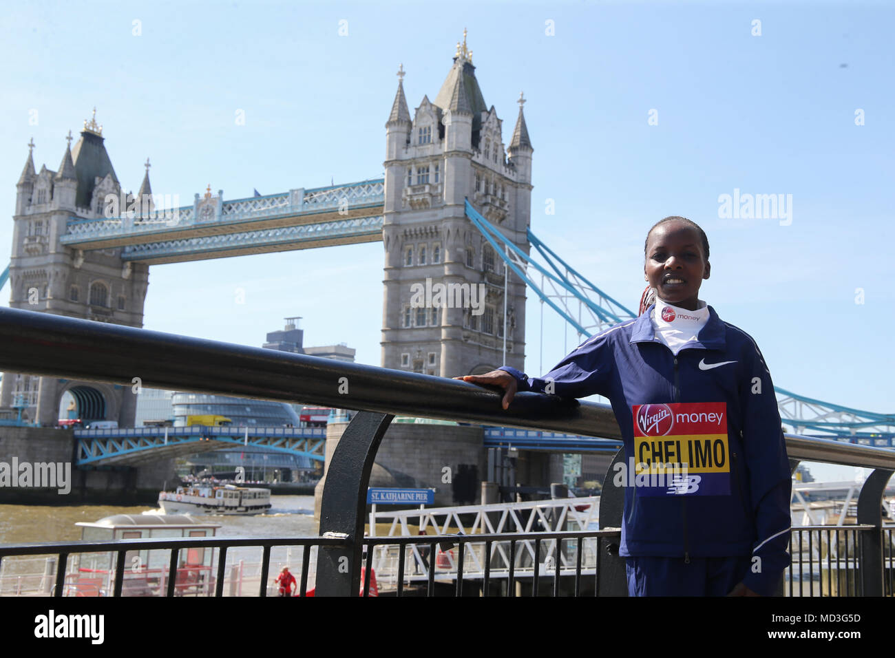 London UK 18 April 2018 Photo call with Elite women runners at this ...