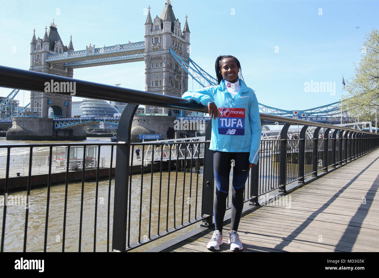 London UK 18 April 2018 Photo call with Elite women runners at this ...