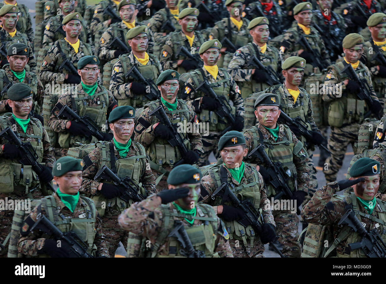 Quezon City, Philippines. 18th Apr, 2018. The Armed Forces of the ...